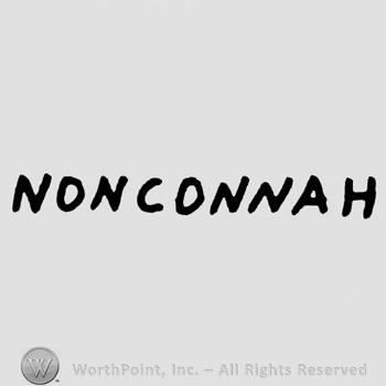 Mark with The word "Nonconnah". | #10024