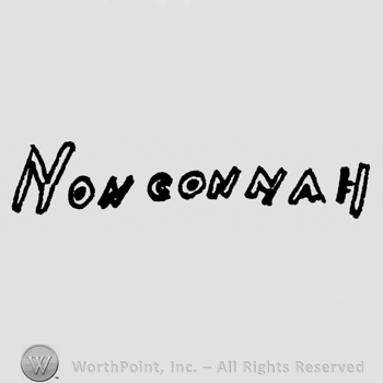 Mark with The word "Nonconnah". | #10025