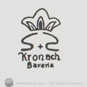 Mark with crown above S + S kronach bavaria" | #10262