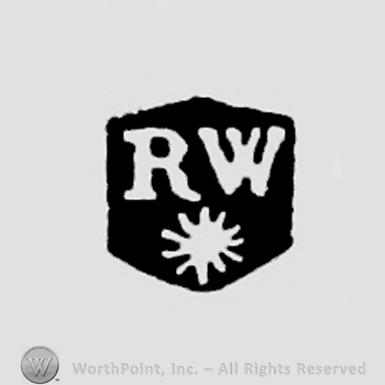 Mark with The letters "RW" and a star. | #104004