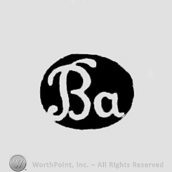 Mark with The letters "Ba" and an oval shape. | #104439
