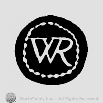 Mark with Monogram of letters "WR" inside a | #104679