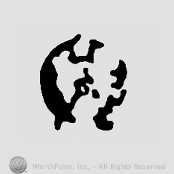 Mark with Complex design; Unfinished shield shape | #105037