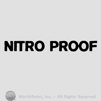 Mark with Nitro Proof with uppercase letters | #105180