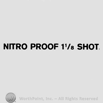 Mark with Nitro Proof 1 1/8 Shot with uppercase | #105182