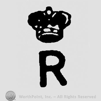 Mark with Crown over uppercase R | #105202
