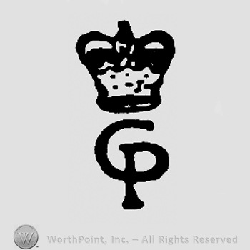 Mark with Crown over uppercase CP | #105246
