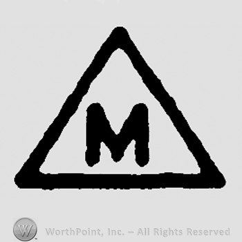 Mark with Uppercase M in a triangle | #105506
