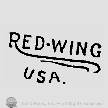 Mark with Red-Wing written underlinde, USA | #105552