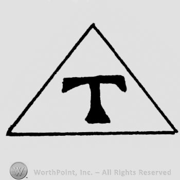 Mark with Letter T in triangle. | #105908