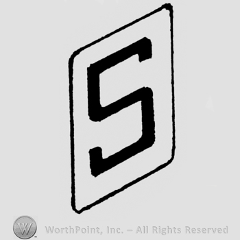 Mark with Letter S in rectangle. | #105935