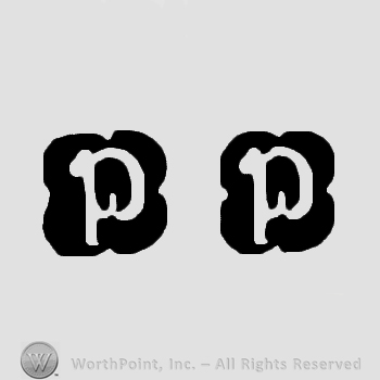 Mark with Letters P P. | #106842
