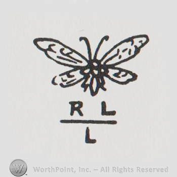Mark with Butterfly, RLL in uppercae | #109775