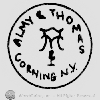 Mark with The text "ALMY & THOMAS CORNING N. Y." | #110262