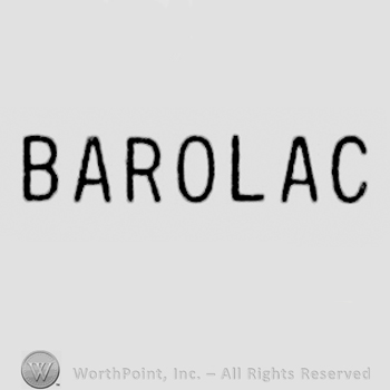 Mark with The word "BAROLAC". | #110356