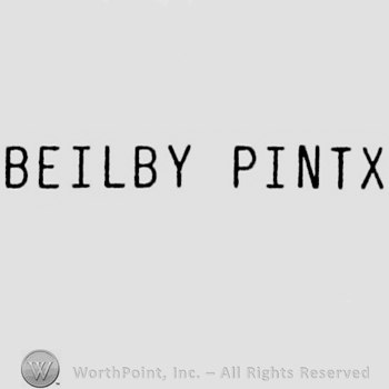 Mark with The text "BEILBY PINTX". | #110372