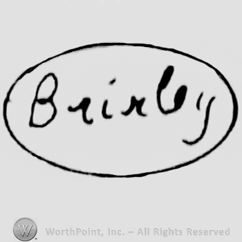 Mark with The word "Brierley" and an oval. | #110412