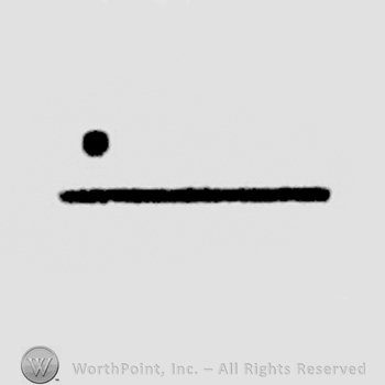 Mark with One dot and a line. | #110469