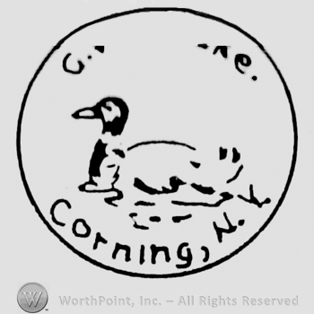 Mark with The text "G.W. Drake Corning N.Y.", a | #110781