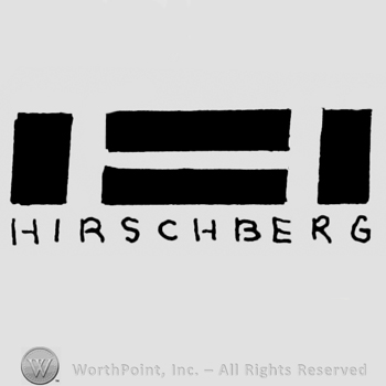 Mark with The word "HIRSCHBERG" and four | #110833