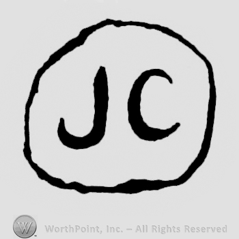 Mark with The letters "JC" and a circle. | #110898