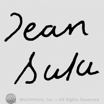 Mark with The text "Jean Sala". | #110908