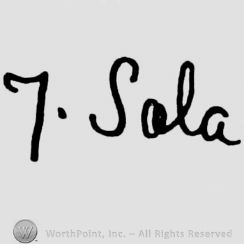 Mark with The text "Jean Sala". | #110921