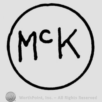 Mark with The letters “McK” and a circle. | #111099