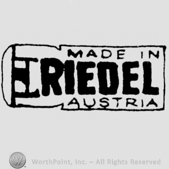 Mark with The text "MADE IN AUSTRIA, RIEDEL" and | #111255