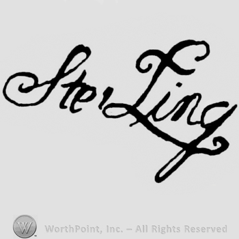 Mark with The word "SterLing". | #111342