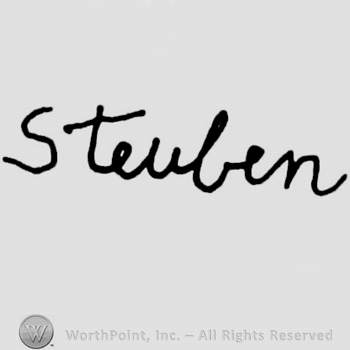 Mark with The word "Steuben". | #111344