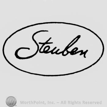 Mark with The word "Steuben" and an oval. | #111353