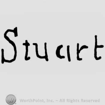 Mark with The word "Stuart". | #111361