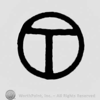 Mark with The letter "T" and a circle. | #111379