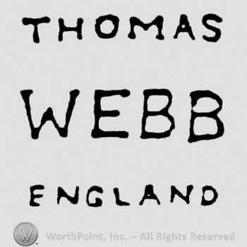 Mark with The text "THOMAS WEBB ENGLAND". | #111392