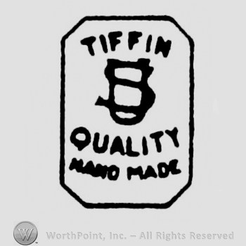 Mark with The text "Tiffin Quality Hand Made”, | #111405