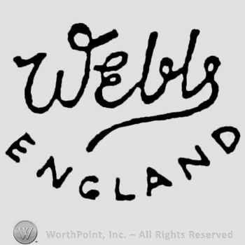 Mark with The text "Webb ENGLAND". | #111475