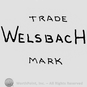 Mark with The text "WELSBACH TRADE MARK". | #111480