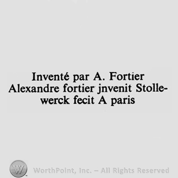 Mark with INVENTE PAR A. FORTIER ALEXANDRE | #111550