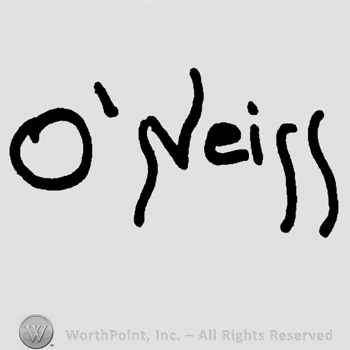 Mark with O' Neill written with lowercase letters | #113642