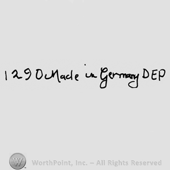 Mark with Number 1290, Made in Germany | #113664