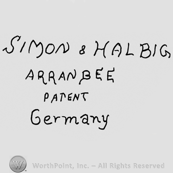 Mark with Simon & Halbig Arranbee Patent writen | #113774