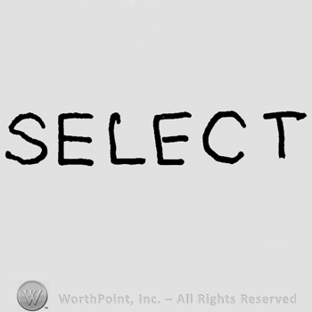 Mark with Select written with uppercase letters | #113956