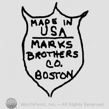 Mark with Made in USA, Marks Brothers Co. Boston | #114142