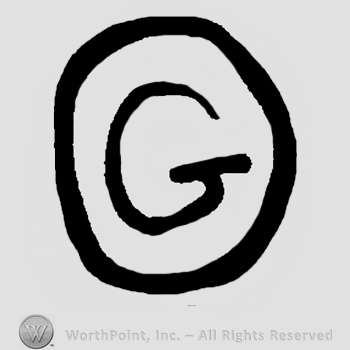 Mark with Uppercase G inside a circle | #114456