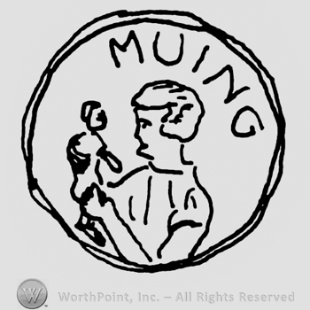 Mark with Muing written with uppercase letters | #114520