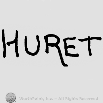 Mark with Huret written with uppercase letters | #114755