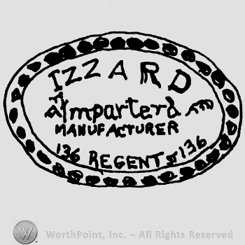 Mark with Izzard written with uppercase letters | #114771