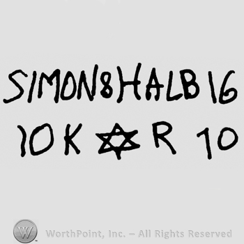 Mark with Simon & Halbig written with uppercase | #114833