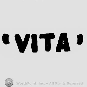 Mark with Vita written with uppercase letters | #115035